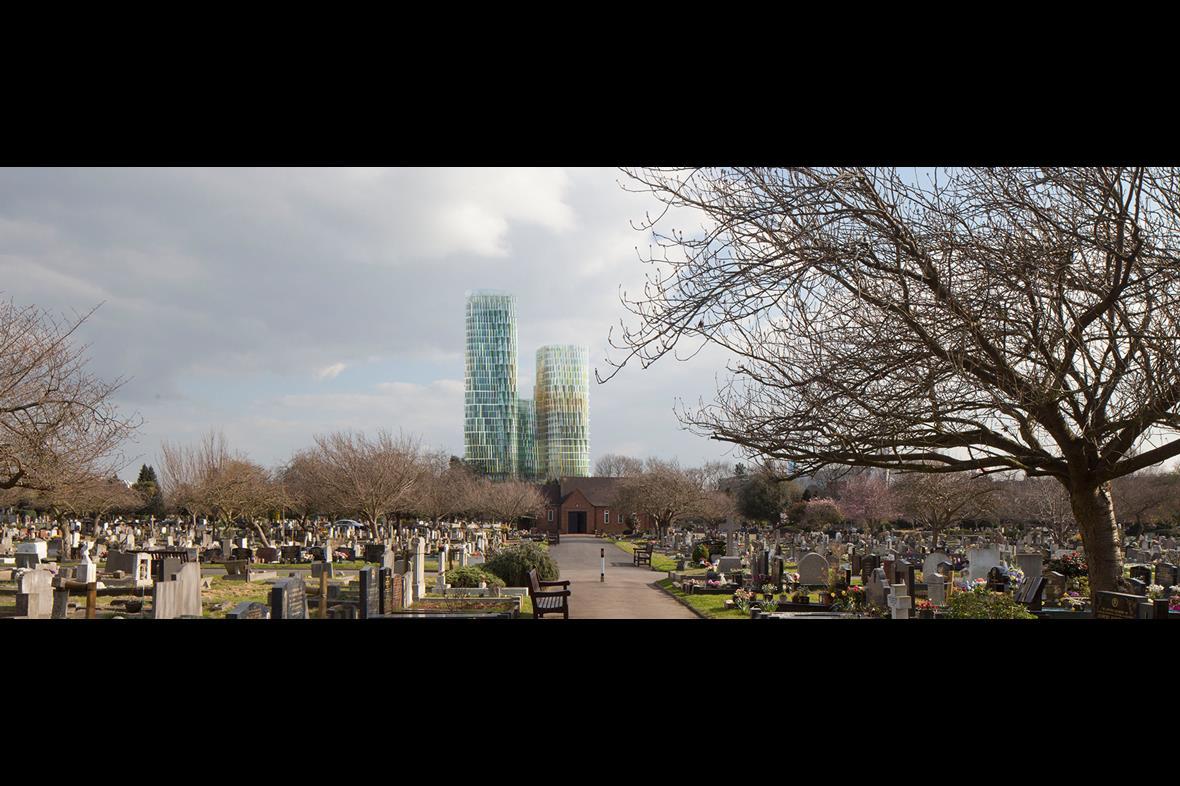 Brokenshire flattens Studio Egret West’s Chiswick Curve tower | News ...